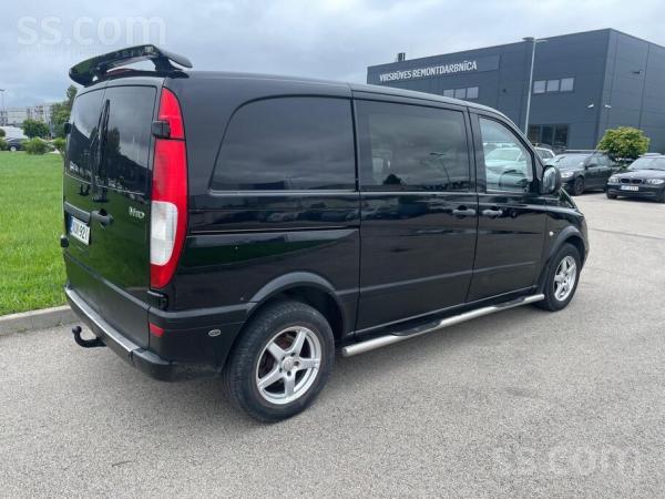 Melns Mercedes-Benz Vito 2009 Rīga, ar dzinēja tilpumu 3.00 L un nobraukumu 490 tūkst. km par 5300 €, foto 3 vietnē AUTOMOTO.COM.LV