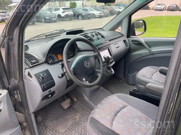 Melns Mercedes-Benz Vito 2009 Rīga, ar dzinēja tilpumu 3.00 L un nobraukumu 490 tūkst. km par 5300 €, foto 5 vietnē AUTOMOTO.COM.LV