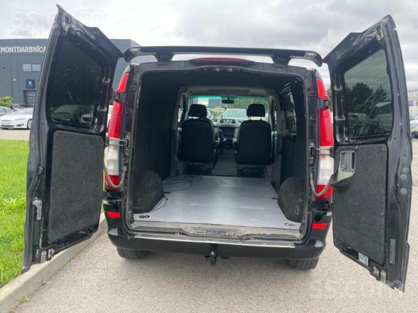 Melns Mercedes-Benz Vito 2009 Rīga, ar dzinēja tilpumu 3.00 L un nobraukumu 490 tūkst. km par 5300 €, foto 9 vietnē AUTOMOTO.COM.LV