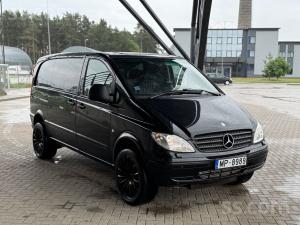 Melns Mercedes-Benz Vito 2009 Valmiera, ar dzinēja tilpumu 2.20 L un nobraukumu 284 tūkst. km par 6600 €, foto  vietnē AUTOMOTO.COM.LV