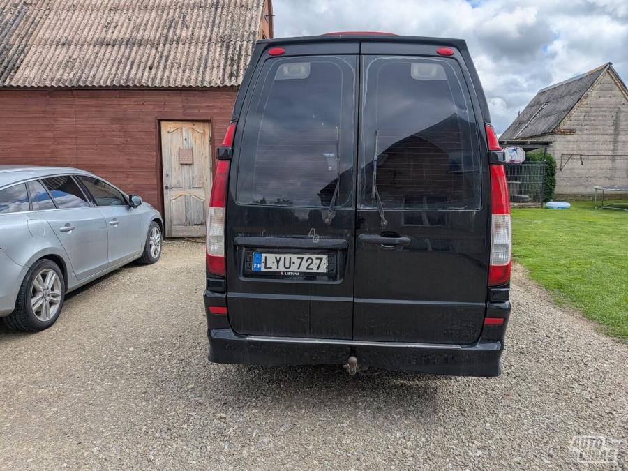 Melns Mercedes-Benz Vito 2010 Radviliškis, ar dzinēja tilpumu 2.20 L un nobraukumu 0 tūkst. km par 6700 €, foto 6 vietnē AUTOMOTO.COM.LV