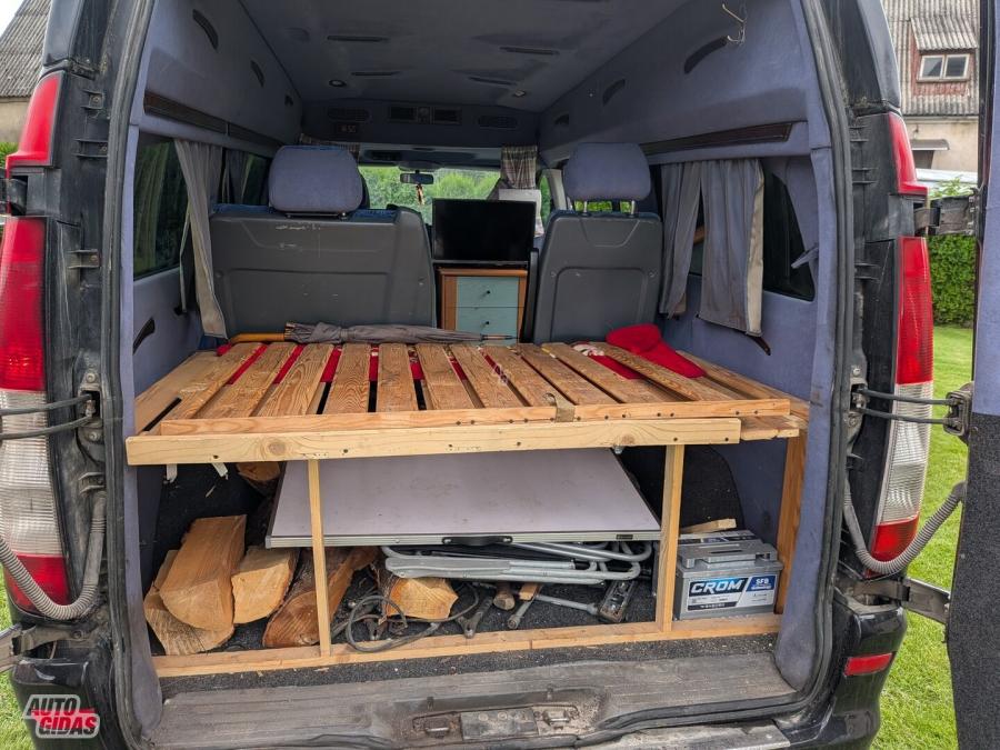 Melns Mercedes-Benz Vito 2010 Radviliškis, ar dzinēja tilpumu 2.20 L un nobraukumu 0 tūkst. km par 6700 €, foto 11 vietnē AUTOMOTO.COM.LV