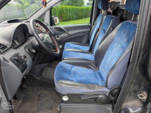 Melns Mercedes-Benz Vito 2010 Radviliškis, ar dzinēja tilpumu 2.20 L un nobraukumu 0 tūkst. km par 6700 €, foto 13 vietnē AUTOMOTO.COM.LV