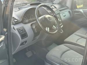 Black Mercedes-Benz Vito 2011 in Riga, with an engine capacity of 2.20 L and mileage of 455 thousand km for 9500 €, photo 9 on AUTOMOTO.COM.LV
