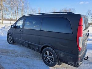 Melns Mercedes-Benz Vito 2011 Rīga, ar dzinēja tilpumu 2.10 L un nobraukumu 328 tūkst. km par 7300 €, foto 4 vietnē AUTOMOTO.COM.LV