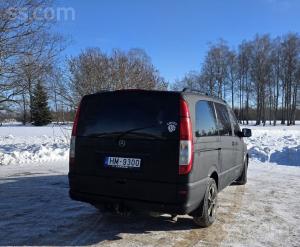 Melns Mercedes-Benz Vito 2011 Rīga, ar dzinēja tilpumu 2.10 L un nobraukumu 328 tūkst. km par 7300 €, foto 5 vietnē AUTOMOTO.COM.LV