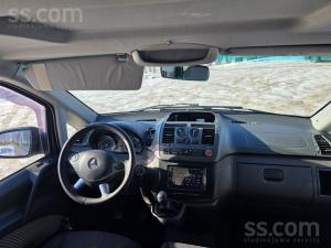Melns Mercedes-Benz Vito 2011 Rīga, ar dzinēja tilpumu 2.10 L un nobraukumu 328 tūkst. km par 7300 €, foto 6 vietnē AUTOMOTO.COM.LV