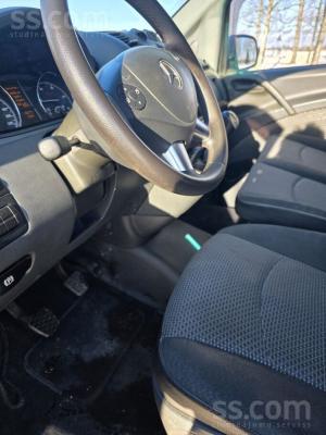 Melns Mercedes-Benz Vito 2011 Rīga, ar dzinēja tilpumu 2.10 L un nobraukumu 328 tūkst. km par 7300 €, foto 8 vietnē AUTOMOTO.COM.LV
