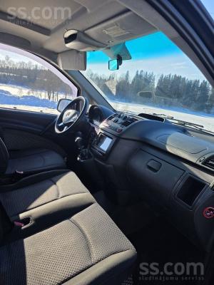 Melns Mercedes-Benz Vito 2011 Rīga, ar dzinēja tilpumu 2.10 L un nobraukumu 328 tūkst. km par 7300 €, foto 9 vietnē AUTOMOTO.COM.LV
