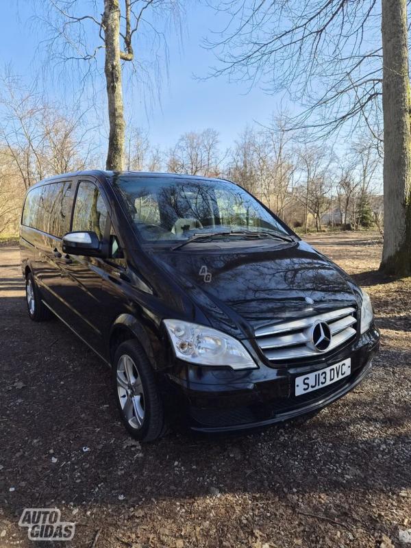 Black Mercedes-Benz Vito 2013 in Vilnius, with an engine capacity of 2.10 L and mileage of 372 thousand km for 4500 €, photo 2 on AUTOMOTO.COM.LV