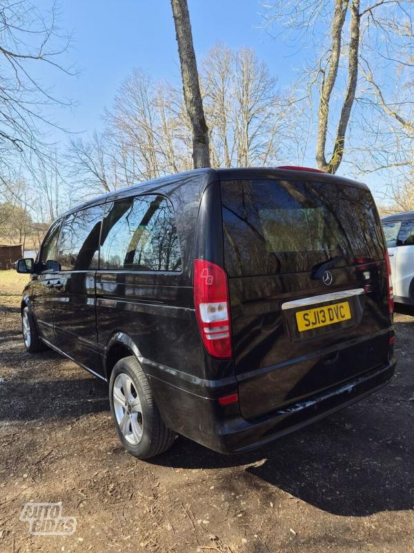 Black Mercedes-Benz Vito 2013 in Vilnius, with an engine capacity of 2.10 L and mileage of 372 thousand km for 4500 €, photo 5 on AUTOMOTO.COM.LV