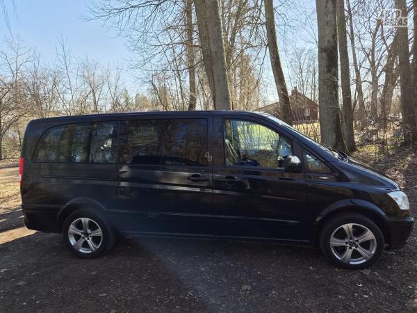 Black Mercedes-Benz Vito 2013 in Vilnius, with an engine capacity of 2.10 L and mileage of 372 thousand km for 4500 €, photo 6 on AUTOMOTO.COM.LV
