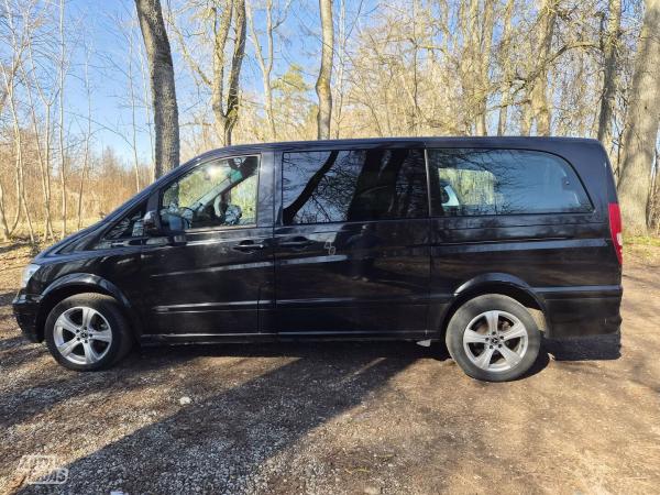 Black Mercedes-Benz Vito 2013 in Vilnius, with an engine capacity of 2.10 L and mileage of 372 thousand km for 4500 €, photo 7 on AUTOMOTO.COM.LV