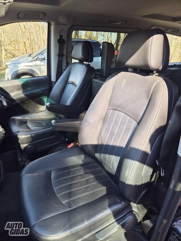 Black Mercedes-Benz Vito 2013 in Vilnius, with an engine capacity of 2.10 L and mileage of 372 thousand km for 4500 €, photo 9 on AUTOMOTO.COM.LV