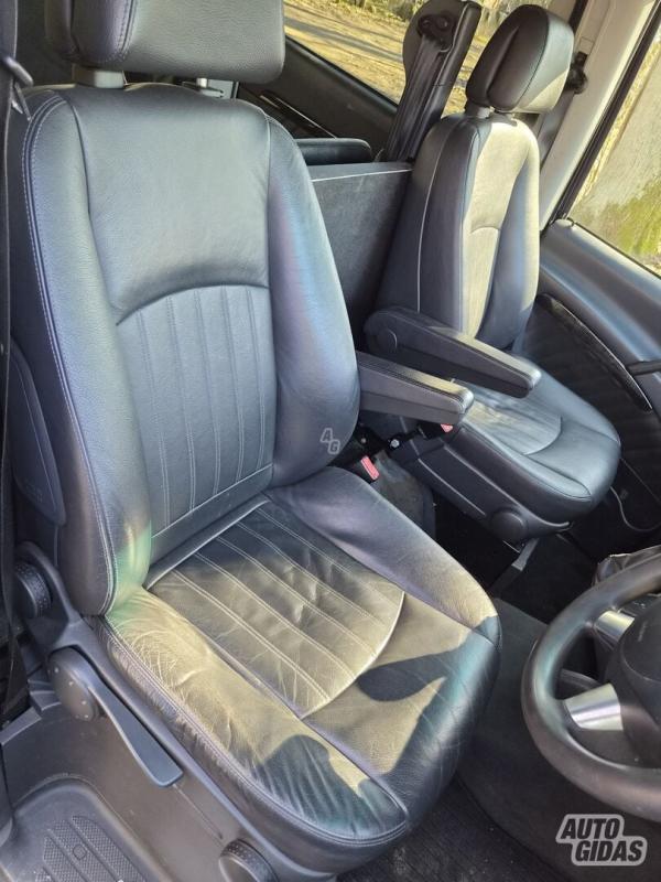 Black Mercedes-Benz Vito 2013 in Vilnius, with an engine capacity of 2.10 L and mileage of 372 thousand km for 4500 €, photo 10 on AUTOMOTO.COM.LV
