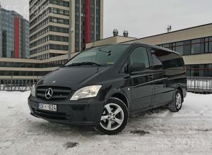 Black Mercedes-Benz Vito 2013 in Riga, with an engine capacity of 2.20 L and mileage of 0 thousand km for 10590 €, photo  on AUTOMOTO.COM.LV