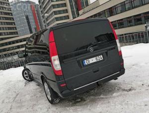 Black Mercedes-Benz Vito 2013 in Riga, with an engine capacity of 2.20 L and mileage of 0 thousand km for 10590 €, photo 10 on AUTOMOTO.COM.LV