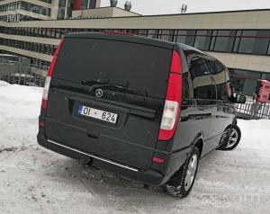 Black Mercedes-Benz Vito 2013 in Riga, with an engine capacity of 2.20 L and mileage of 0 thousand km for 10590 €, photo 12 on AUTOMOTO.COM.LV
