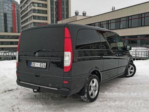 Black Mercedes-Benz Vito 2013 in Riga, with an engine capacity of 2.20 L and mileage of 0 thousand km for 10590 €, photo 13 on AUTOMOTO.COM.LV
