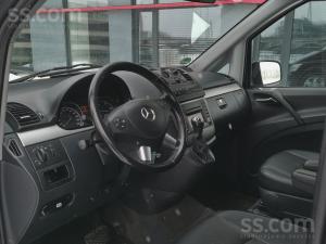 Black Mercedes-Benz Vito 2013 in Riga, with an engine capacity of 2.20 L and mileage of 0 thousand km for 10590 €, photo 14 on AUTOMOTO.COM.LV