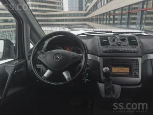 Black Mercedes-Benz Vito 2013 in Riga, with an engine capacity of 2.20 L and mileage of 0 thousand km for 10590 €, photo 17 on AUTOMOTO.COM.LV