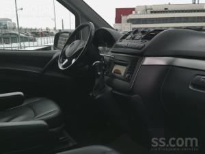 Black Mercedes-Benz Vito 2013 in Riga, with an engine capacity of 2.20 L and mileage of 0 thousand km for 10590 €, photo 18 on AUTOMOTO.COM.LV