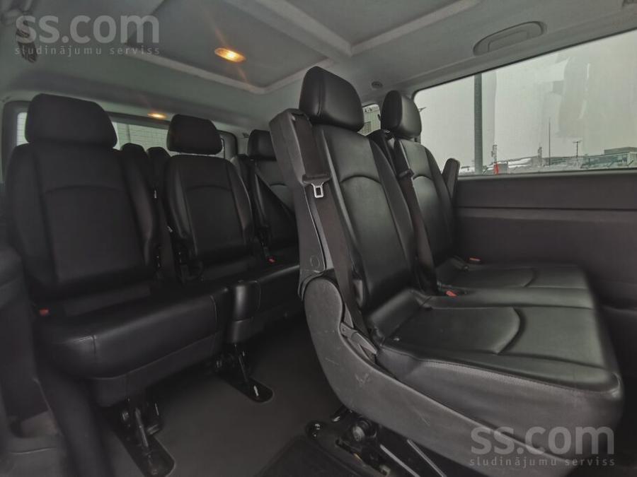 Black Mercedes-Benz Vito 2013 in Riga, with an engine capacity of 2.20 L and mileage of 0 thousand km for 10590 €, photo 19 on AUTOMOTO.COM.LV