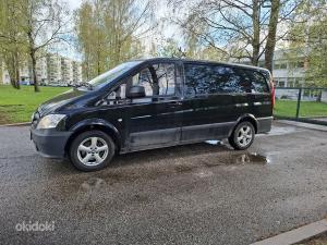 Черный Мерседес Вито 2013 в Тарту, объемом двигателя 2.10 л и пробегом 155 тыс. км за 5999 €, фото 3 на AUTOMOTO.COM.LV