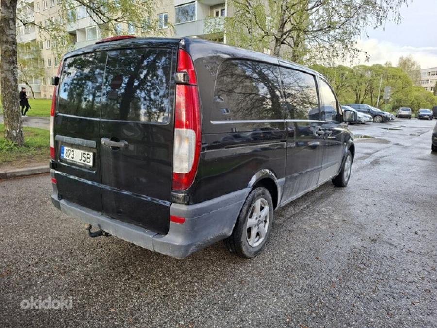 Черный Мерседес Вито 2013 в Тарту, объемом двигателя 2.10 л и пробегом 155 тыс. км за 5999 €, фото 5 на AUTOMOTO.COM.LV