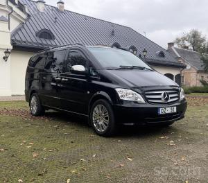 Black Mercedes-Benz Vito 2013 in Gulbene, with an engine capacity of 2.20 L and mileage of 280 thousand km for 11390 €, photo  on AUTOMOTO.COM.LV