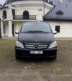 Melns Mercedes-Benz Vito 2013 Gulbene, ar dzinēja tilpumu 2.20 L un nobraukumu 280 tūkst. km par 11390 €, foto 4 vietnē AUTOMOTO.COM.LV