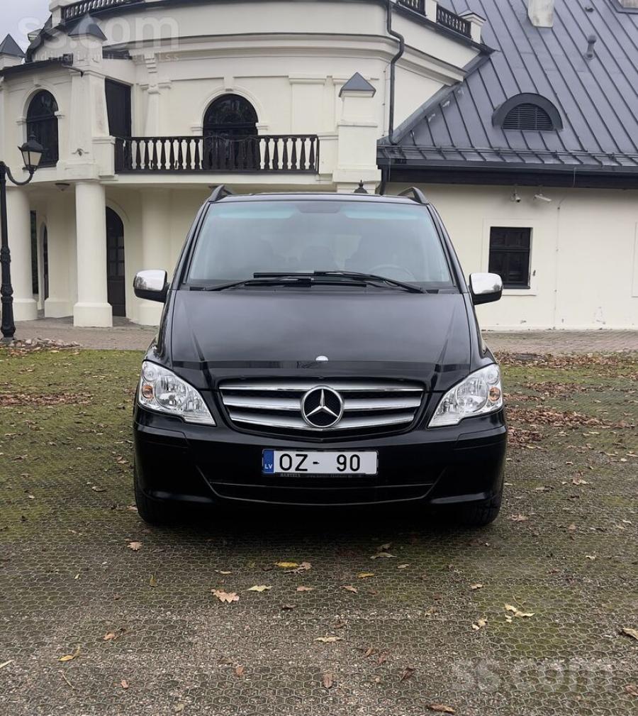 Melns Mercedes-Benz Vito 2013 Gulbene, ar dzinēja tilpumu 2.20 L un nobraukumu 280 tūkst. km par 11390 €, foto 4 vietnē AUTOMOTO.COM.LV