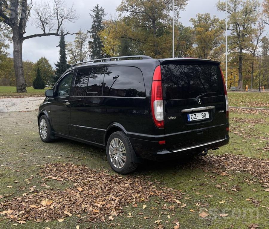 Melns Mercedes-Benz Vito 2013 Gulbene, ar dzinēja tilpumu 2.20 L un nobraukumu 280 tūkst. km par 11390 €, foto 5 vietnē AUTOMOTO.COM.LV