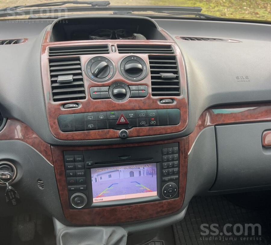 Melns Mercedes-Benz Vito 2013 Gulbene, ar dzinēja tilpumu 2.20 L un nobraukumu 280 tūkst. km par 11390 €, foto 13 vietnē AUTOMOTO.COM.LV