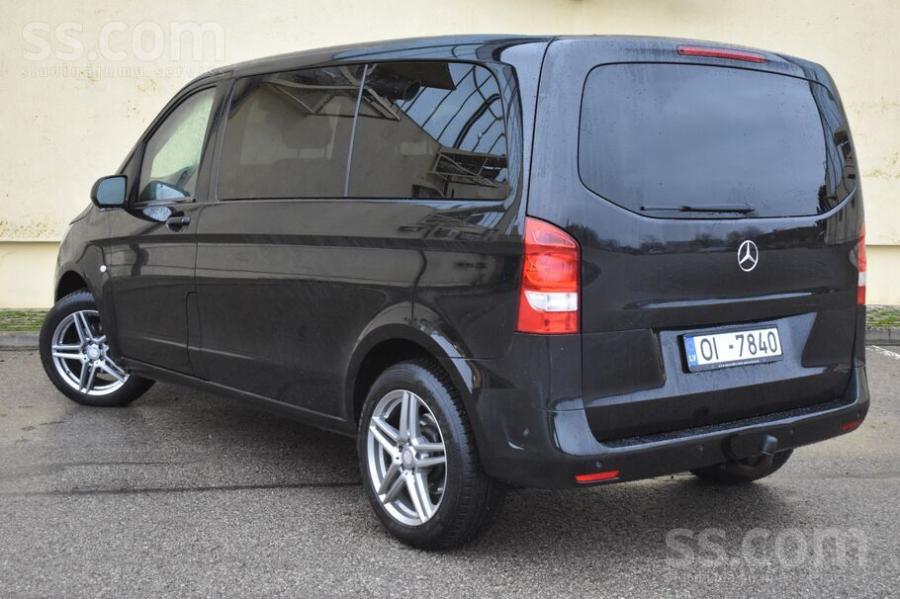 Melns Mercedes-Benz Vito 2016 Talsi, ar dzinēja tilpumu 2.20 L un nobraukumu 235 tūkst. km par 13500 €, foto 2 vietnē AUTOMOTO.COM.LV