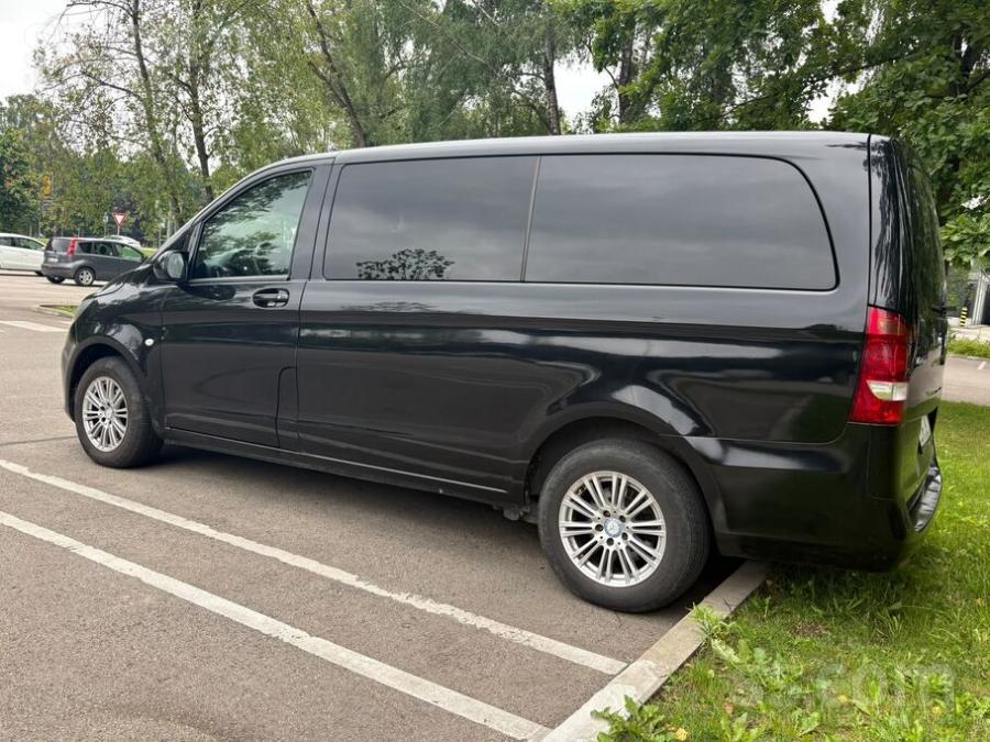 Melns Mercedes-Benz Vito 2016 Rīga, ar dzinēja tilpumu 2.10 L un nobraukumu 341 tūkst. km par 12250 €, foto 3 vietnē AUTOMOTO.COM.LV
