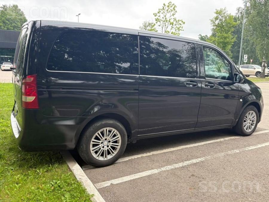 Melns Mercedes-Benz Vito 2016 Rīga, ar dzinēja tilpumu 2.10 L un nobraukumu 341 tūkst. km par 12250 €, foto 5 vietnē AUTOMOTO.COM.LV