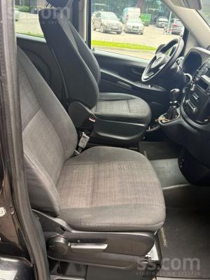 Melns Mercedes-Benz Vito 2016 Rīga, ar dzinēja tilpumu 2.10 L un nobraukumu 341 tūkst. km par 12250 €, foto 7 vietnē AUTOMOTO.COM.LV