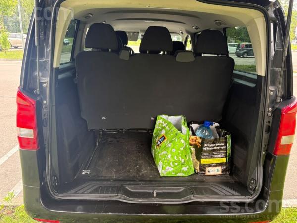 Melns Mercedes-Benz Vito 2016 Rīga, ar dzinēja tilpumu 2.10 L un nobraukumu 341 tūkst. km par 12250 €, foto 9 vietnē AUTOMOTO.COM.LV
