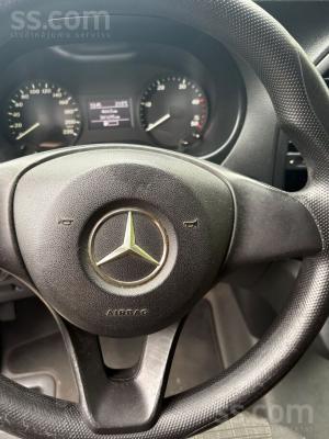 Melns Mercedes-Benz Vito 2016 Rīga, ar dzinēja tilpumu 2.10 L un nobraukumu 341 tūkst. km par 12250 €, foto 11 vietnē AUTOMOTO.COM.LV