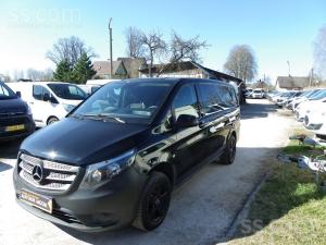 Melns Mercedes-Benz Vito 2017 Valka, ar dzinēja tilpumu 1.60 L un nobraukumu 243 tūkst. km par 11000 €, foto  vietnē AUTOMOTO.COM.LV