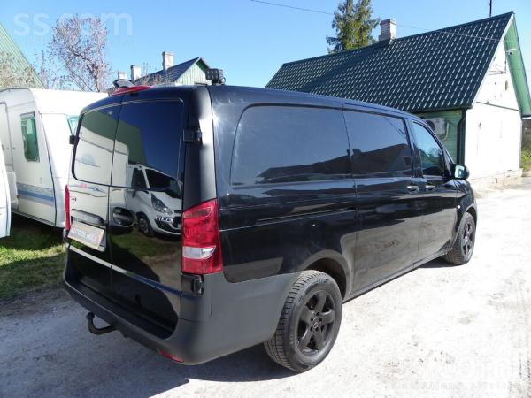 Melns Mercedes-Benz Vito 2017 Valka, ar dzinēja tilpumu 1.60 L un nobraukumu 243 tūkst. km par 11000 €, foto 5 vietnē AUTOMOTO.COM.LV
