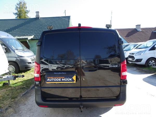 Melns Mercedes-Benz Vito 2017 Valka, ar dzinēja tilpumu 1.60 L un nobraukumu 243 tūkst. km par 11000 €, foto 6 vietnē AUTOMOTO.COM.LV