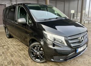 Melns Mercedes-Benz Vito 2018 Liepāja, ar dzinēja tilpumu 2.20 L un nobraukumu 173 tūkst. km par 26950 €, foto 3 vietnē AUTOMOTO.COM.LV