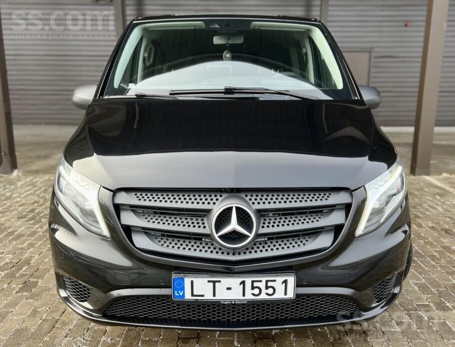 Melns Mercedes-Benz Vito 2018 Liepāja, ar dzinēja tilpumu 2.20 L un nobraukumu 173 tūkst. km par 26950 €, foto 4 vietnē AUTOMOTO.COM.LV