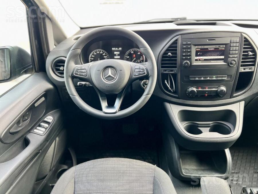 Melns Mercedes-Benz Vito 2018 Liepāja, ar dzinēja tilpumu 2.20 L un nobraukumu 173 tūkst. km par 26950 €, foto 11 vietnē AUTOMOTO.COM.LV
