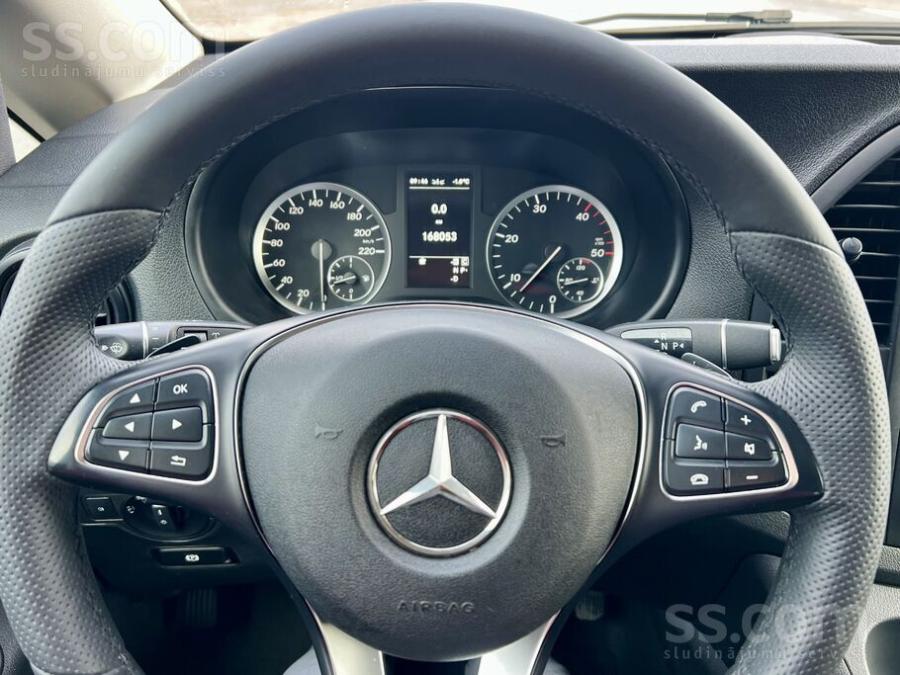 Melns Mercedes-Benz Vito 2018 Liepāja, ar dzinēja tilpumu 2.20 L un nobraukumu 173 tūkst. km par 26950 €, foto 12 vietnē AUTOMOTO.COM.LV