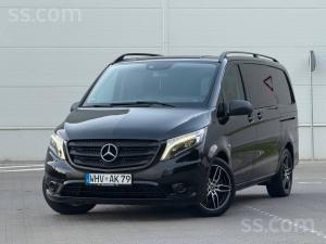 Black Mercedes-Benz Vito 2019 in Riga, with an engine capacity of 2.20 L and mileage of 0 thousand km for 19900 €, photo 1 on AUTOMOTO.COM.LV