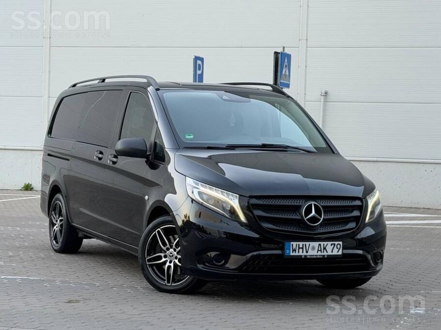 Black Mercedes-Benz Vito 2019 in Riga, with an engine capacity of 2.20 L and mileage of 0 thousand km for 19900 €, photo 4 on AUTOMOTO.COM.LV