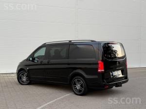 Black Mercedes-Benz Vito 2019 in Riga, with an engine capacity of 2.20 L and mileage of 0 thousand km for 19900 €, photo 5 on AUTOMOTO.COM.LV
